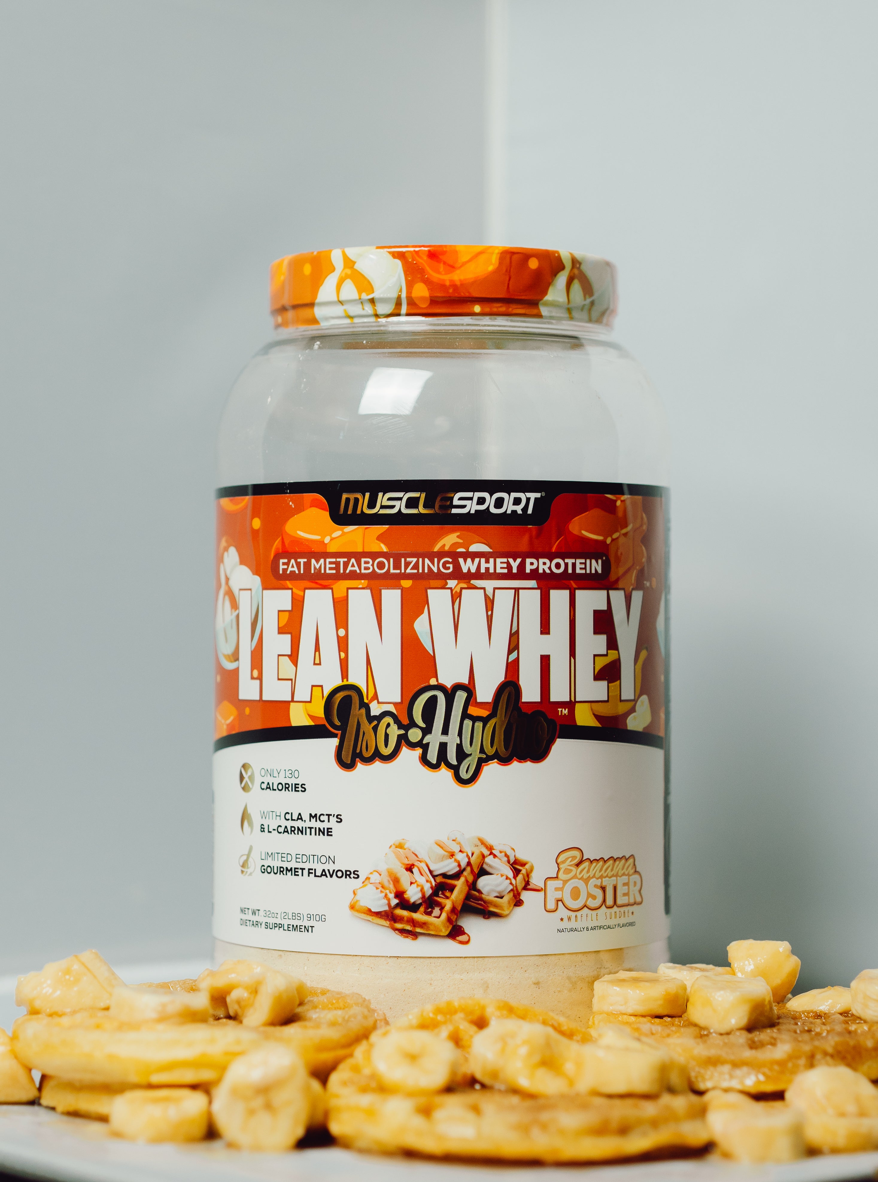Banana Foster Waffle Sundae Lean Whey – Musclesport®