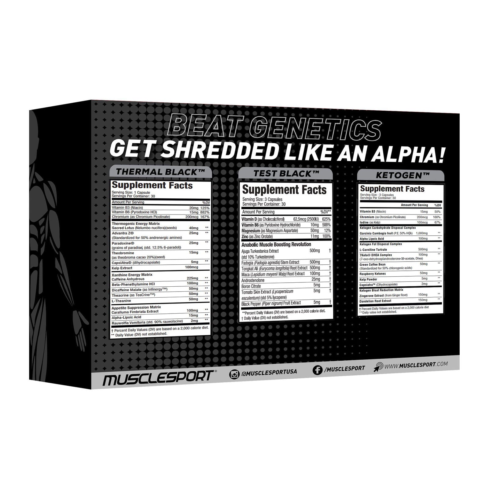 $50 OFF: Alpha Stack [Black Series] – Musclesport®