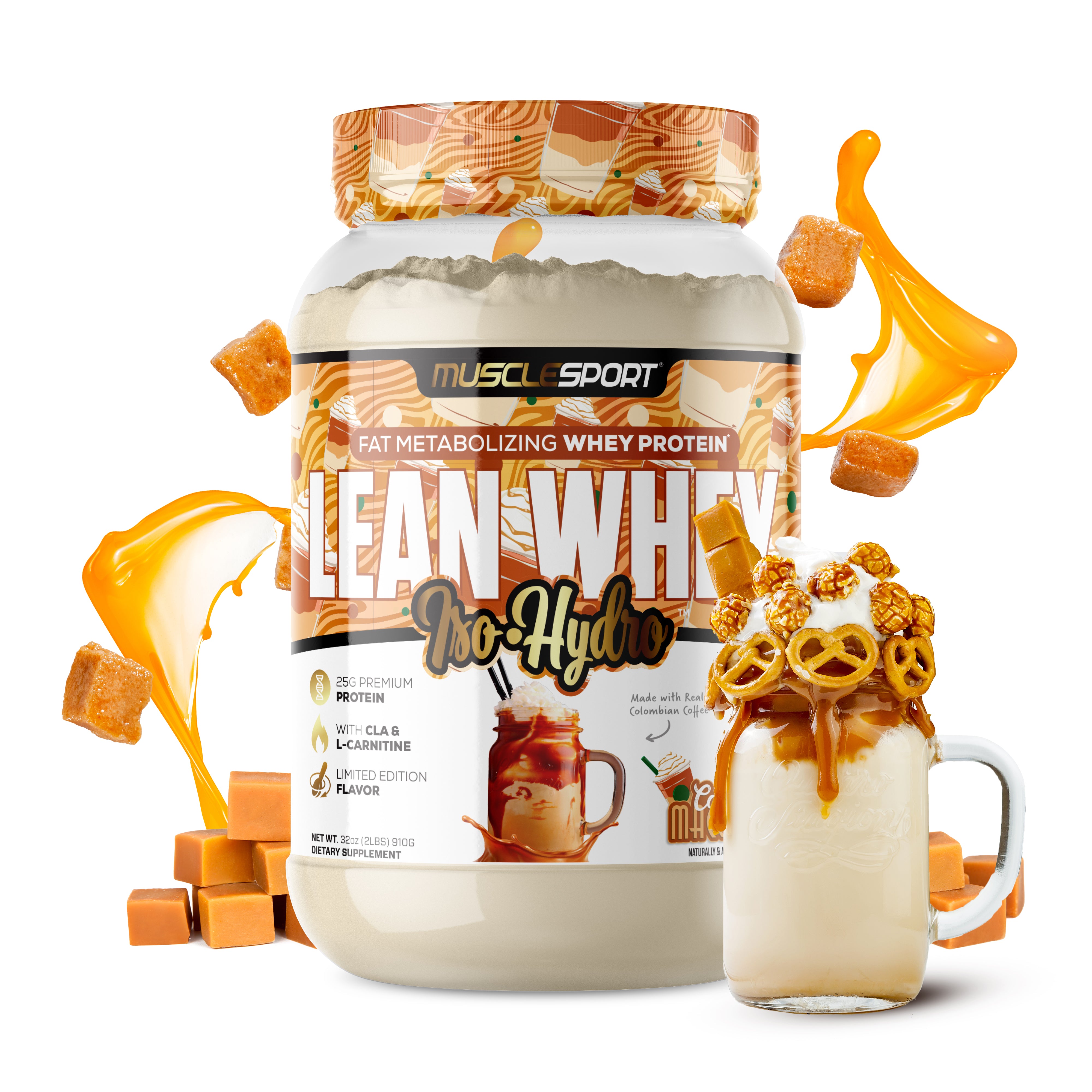 Lean Whey Caramel Macchiato – Musclesport®