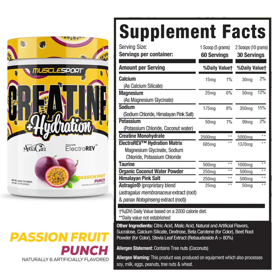 Creatine + Hydration™ – Musclesport®