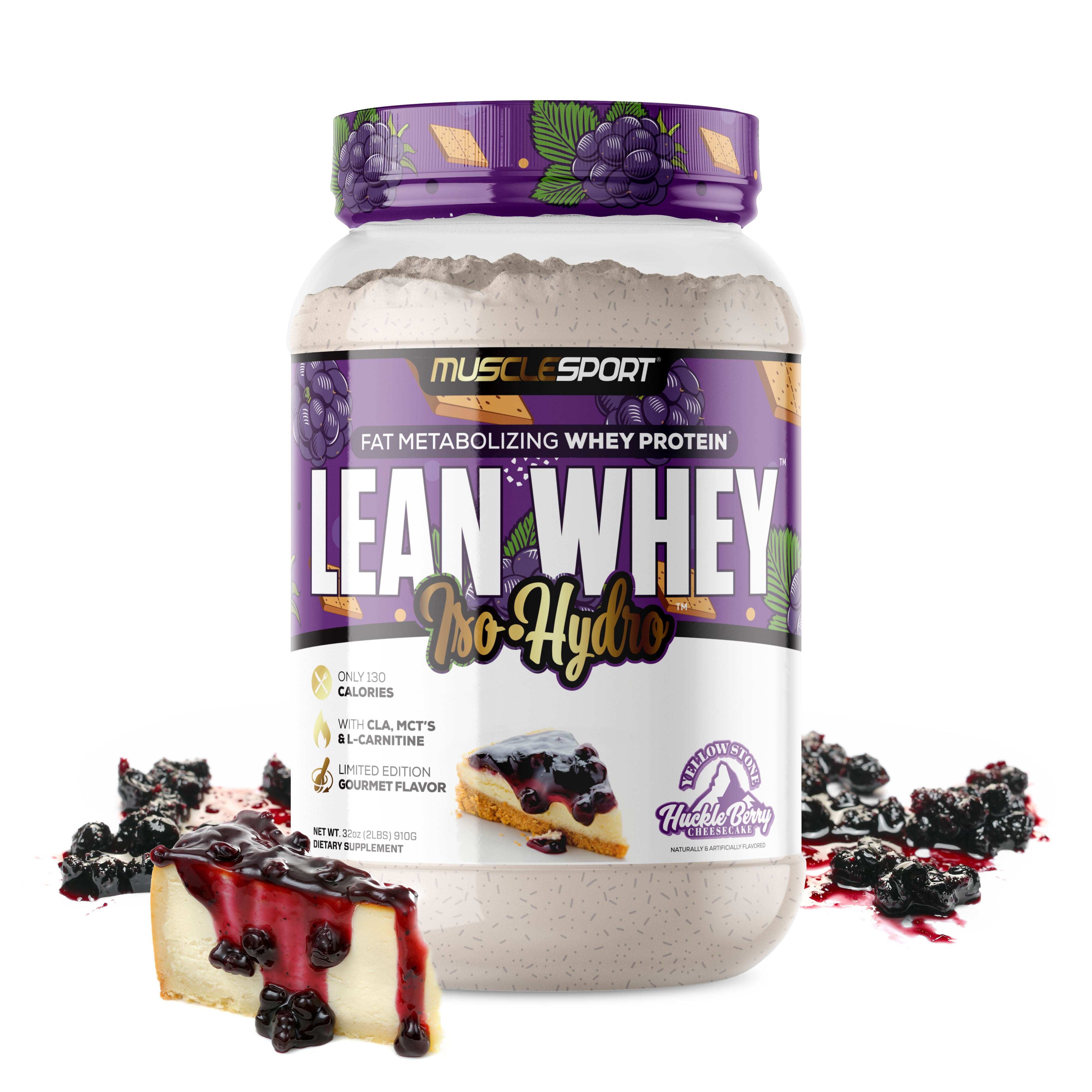 Lean Whey Huckleberry Cheesecake – Musclesport®