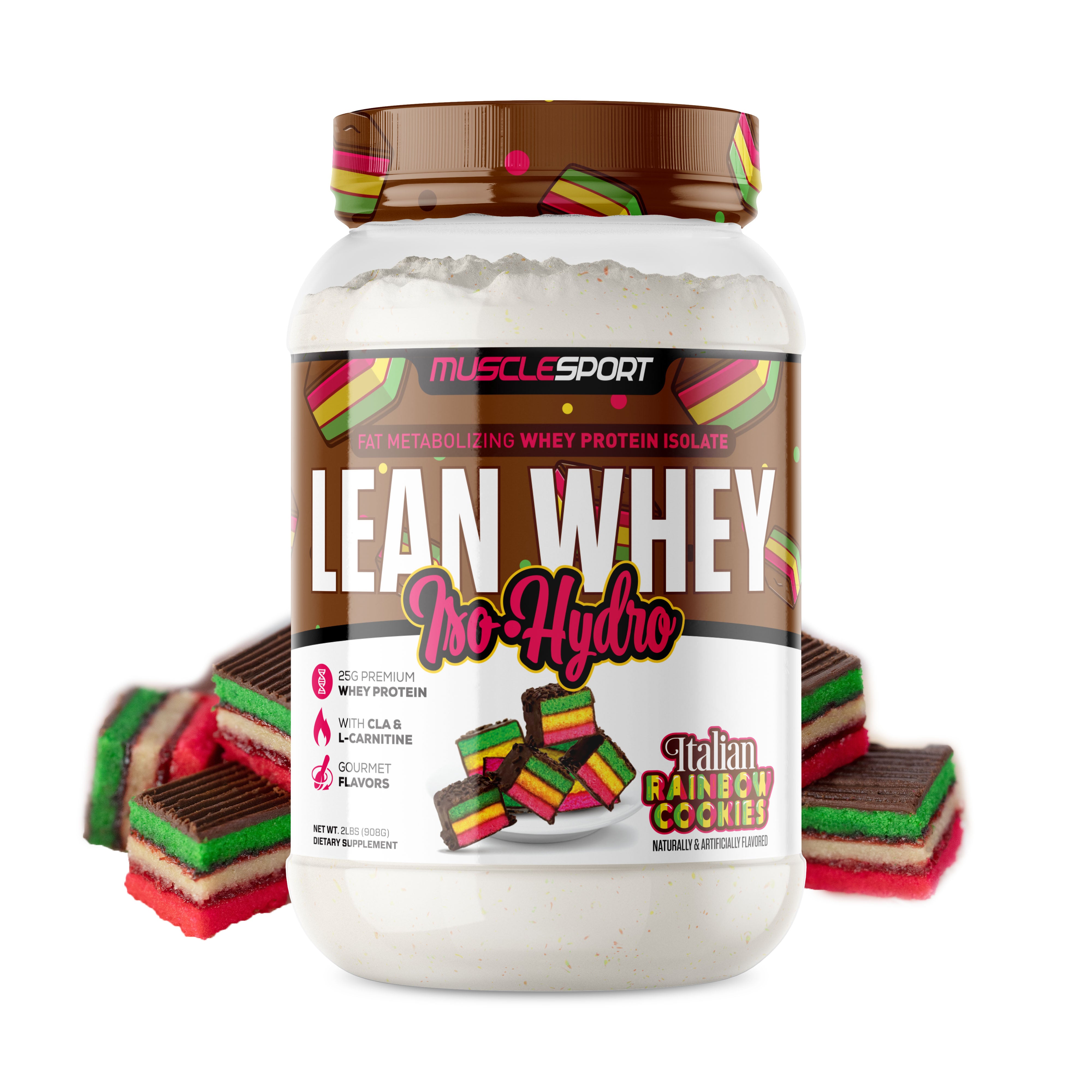 Lean Whey Italian Rainbow Cookie – Musclesport®