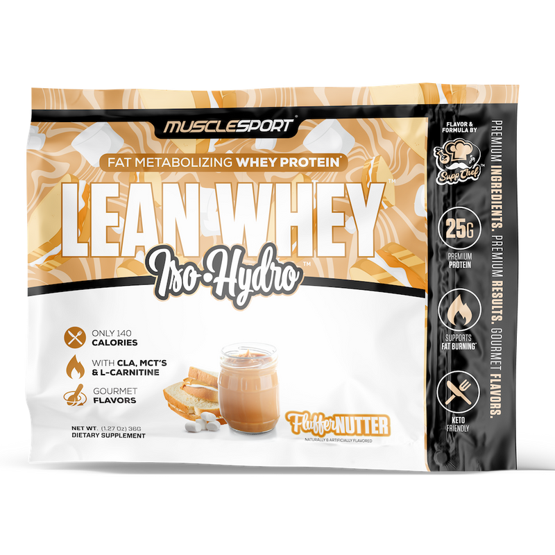 Lean Whey Single Serve Packets - Whey Protein Isolate – Musclesport®
