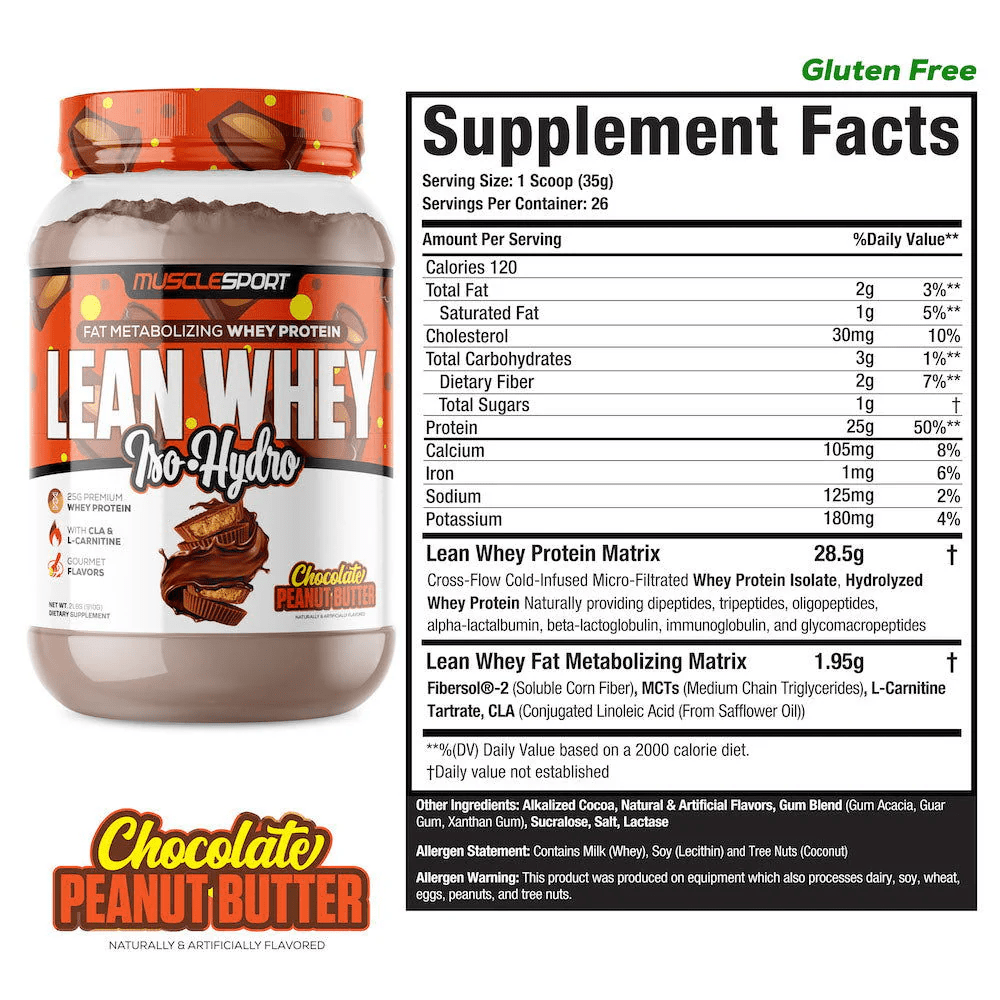Lean Whey™ Iso Hydro 2lb | MuscleSport® – Musclesport®
