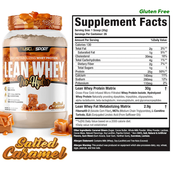 Lean Whey™ Iso Hydro Gourmet Protein 2lb - Limited Edition – Musclesport®