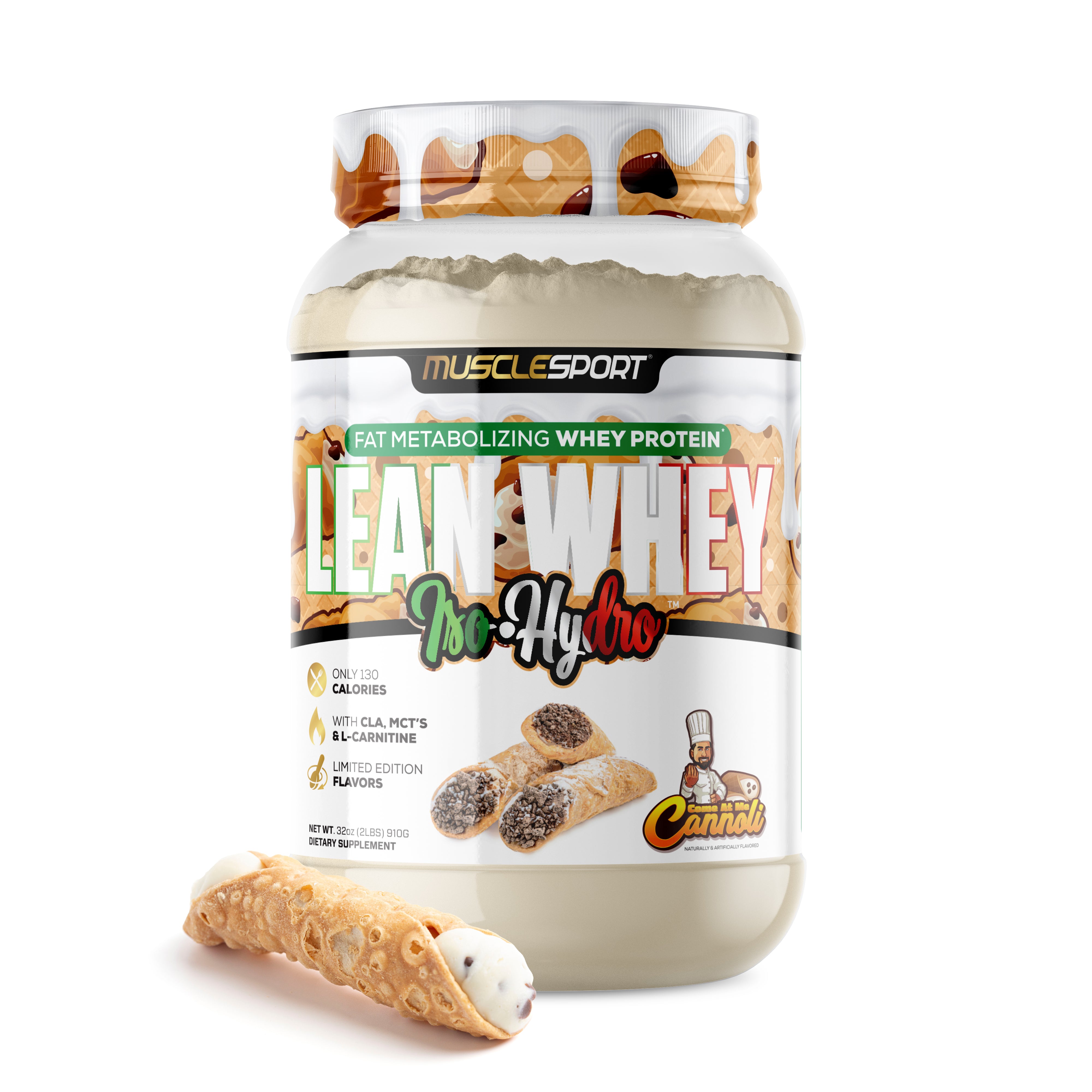 Lean Whey Cannoli – Musclesport®