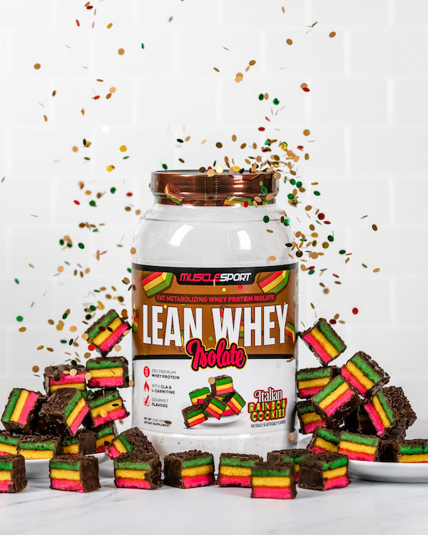 Lean Whey Italian Rainbow Cookie – Musclesport®