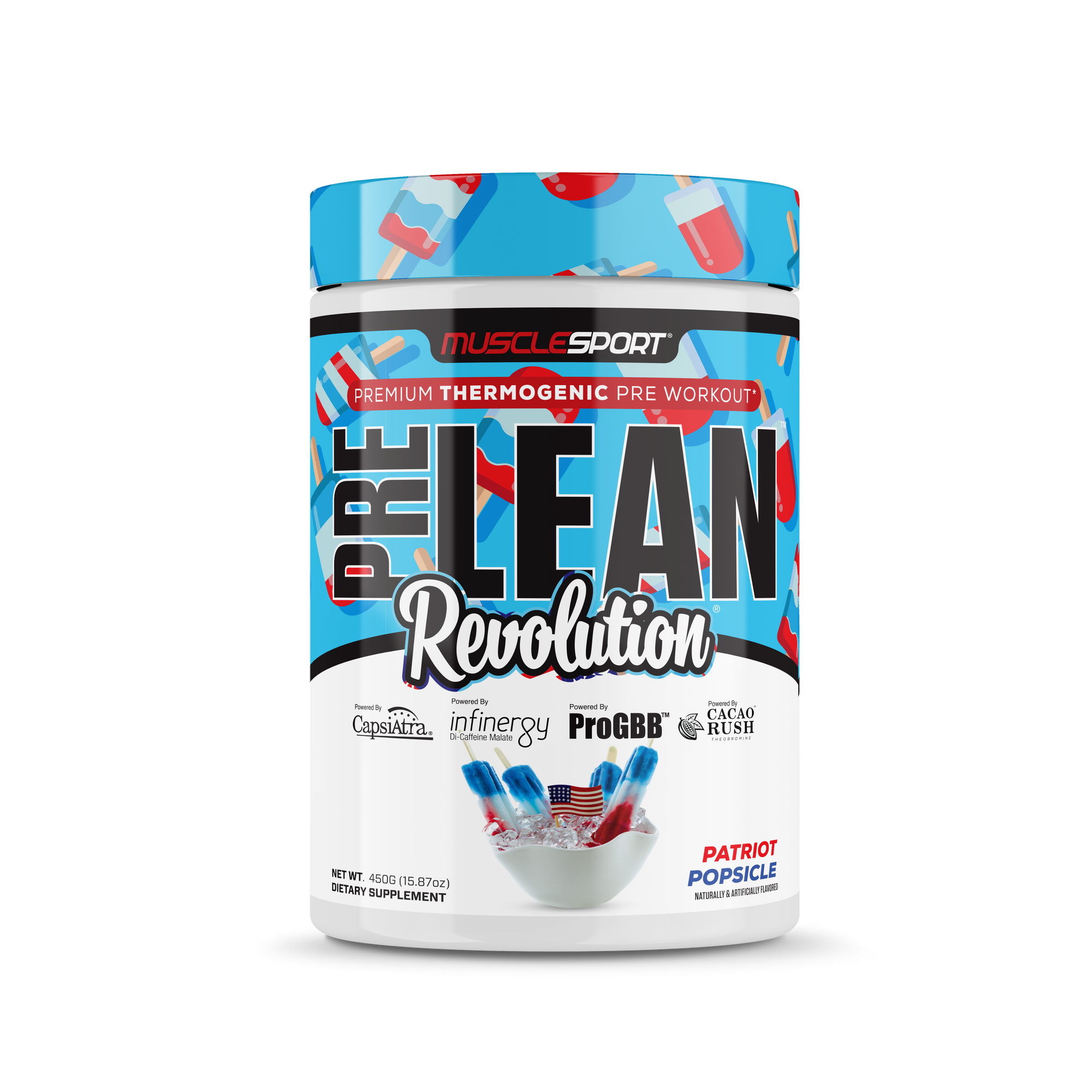 PreLean™ Revolution® Pre-workout 30 Servings – Musclesport®