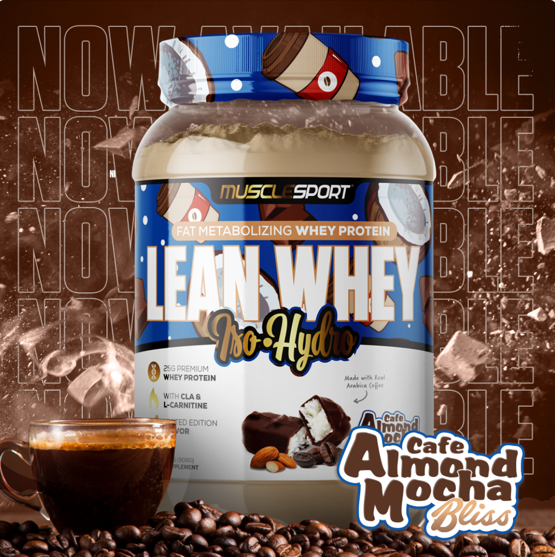 Lean Whey Cafe Almond Mocha Bliss – Musclesport®