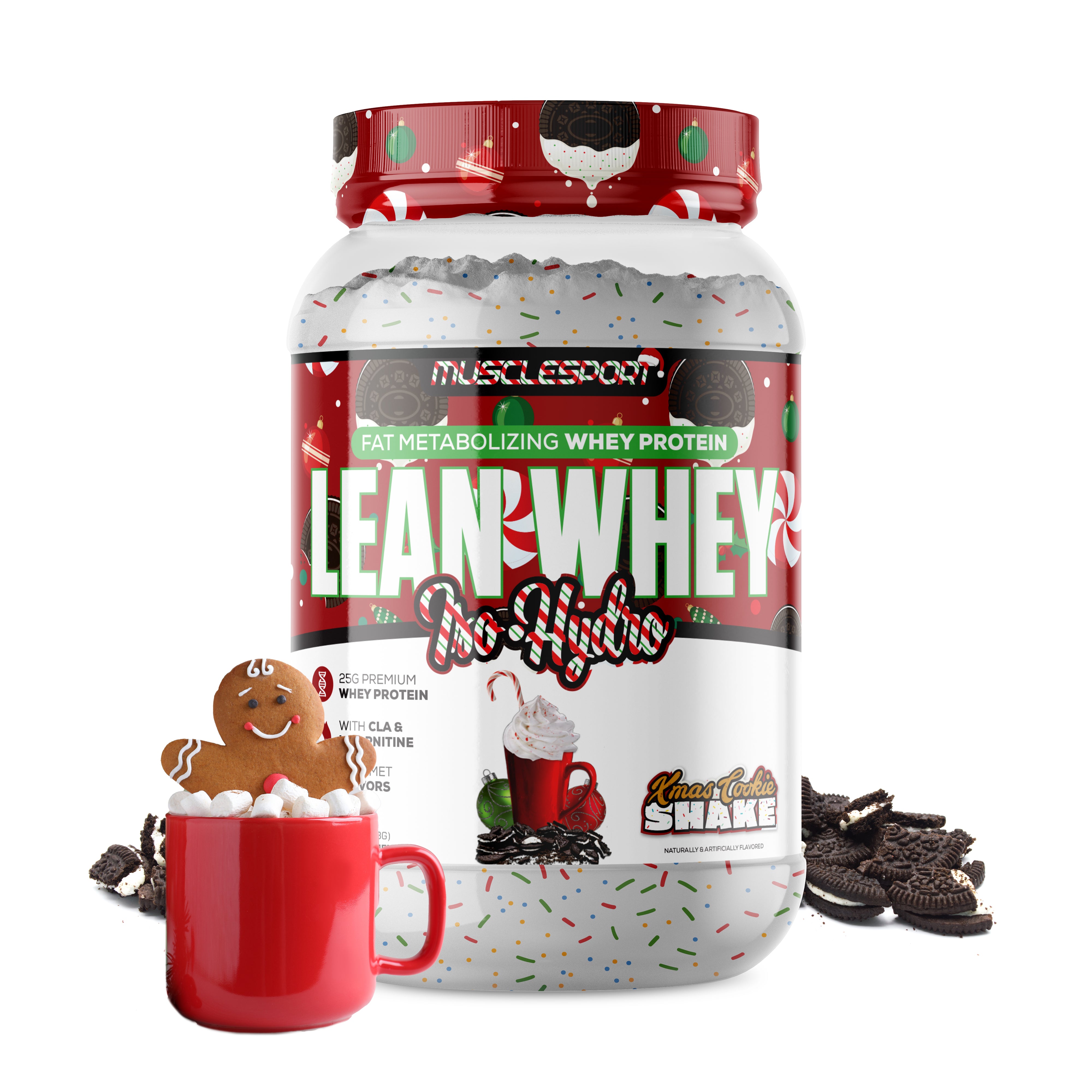 Lean Whey Christmas Cookie Shake – Musclesport®